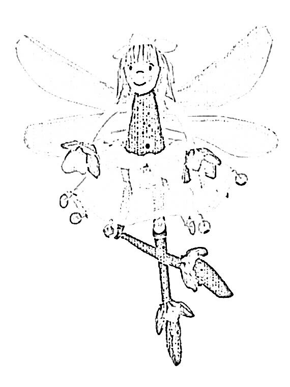 Coloriage sparkly_fee printemps - www.univers-poupees.com